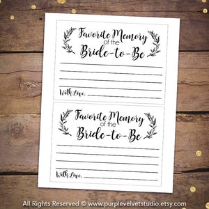 Printable Bridal Shower Activity Printable Rustic Bridal | Etsy