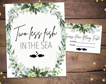 Two Less Fish - Etsy
