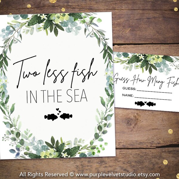 Two Less Fish - Etsy