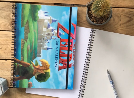 Recycled/upcycled Zelda Notebook Large | Etsy