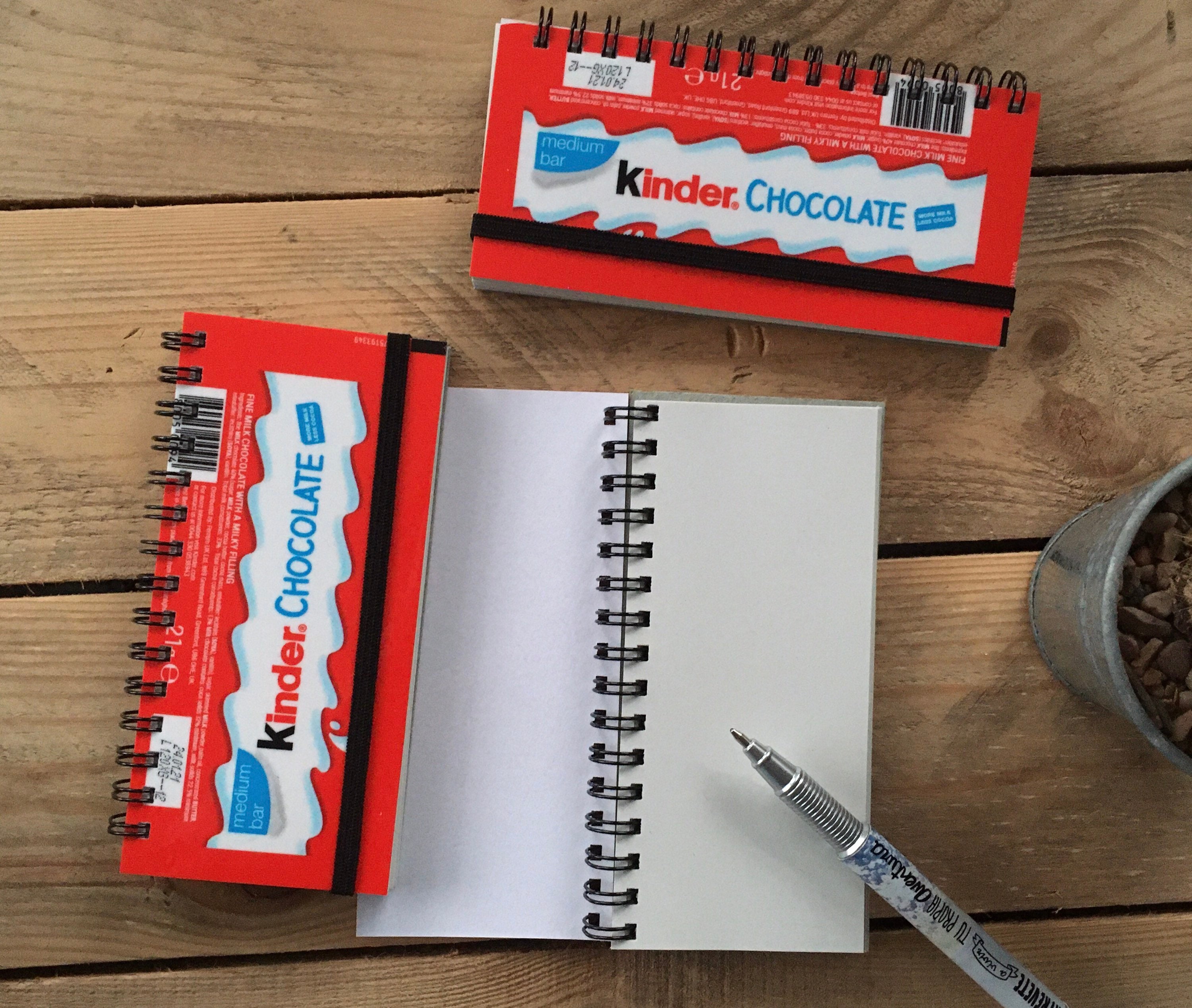 Recycled/upcycled Chocolate Bar Wrapper Notebook Mars | Etsy UK