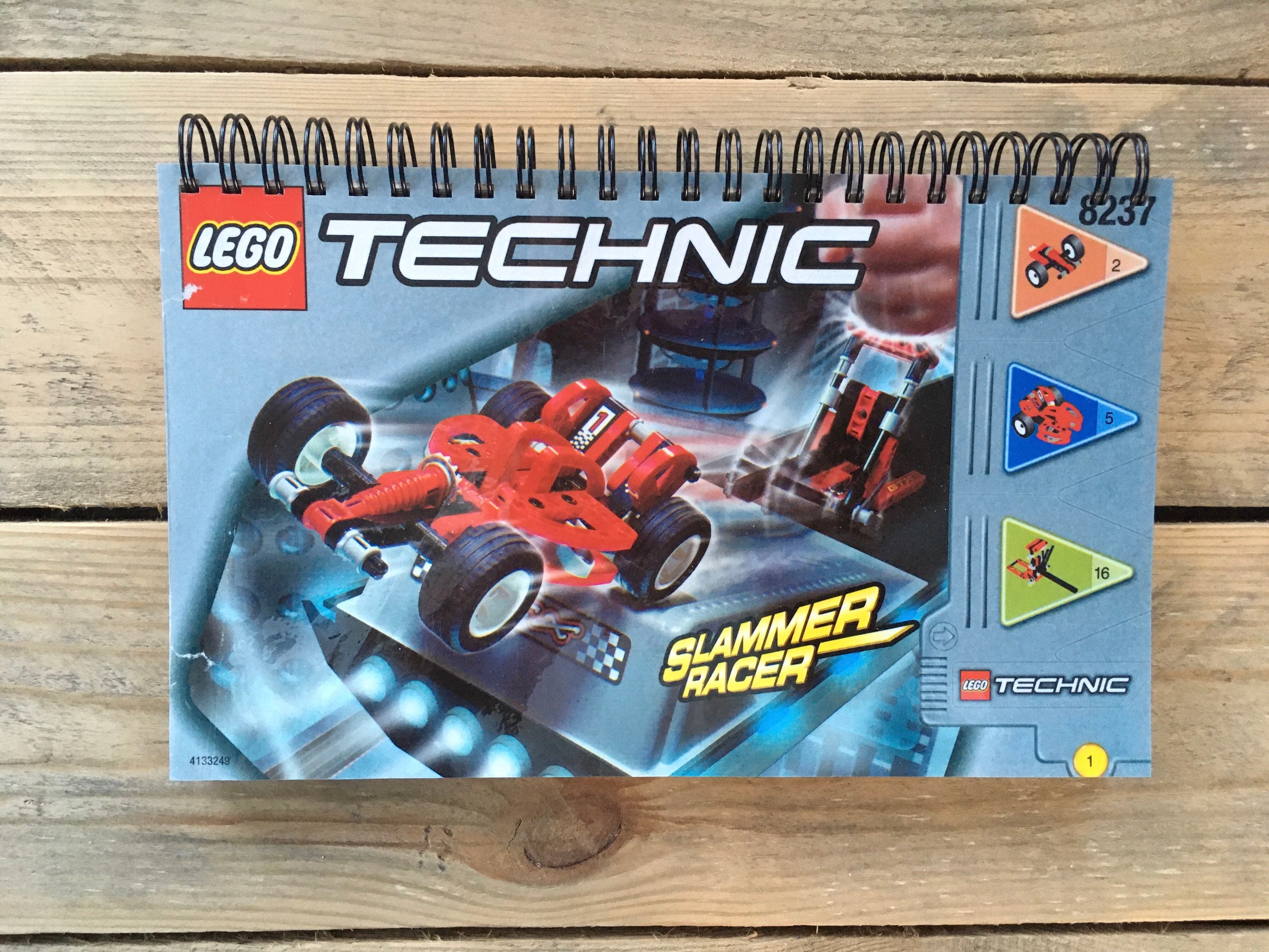 Recycled/upcycled Vintage Lego Instructions Notebook Technic - Etsy UK