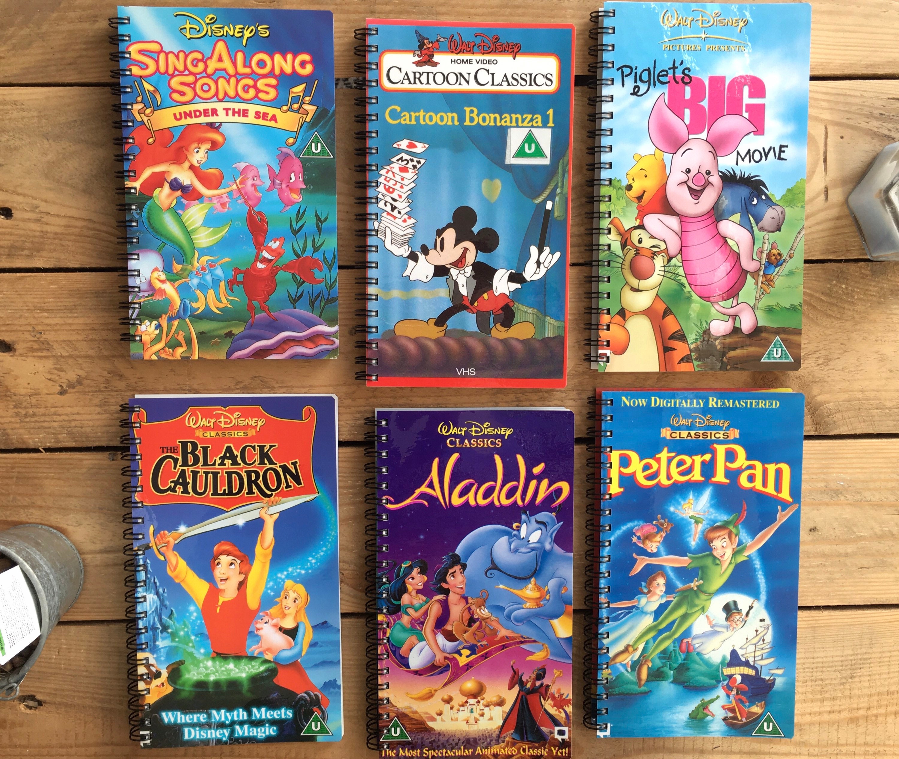 Recycled/upcycled Disney VHS Notebook the Lion King | Etsy Israel