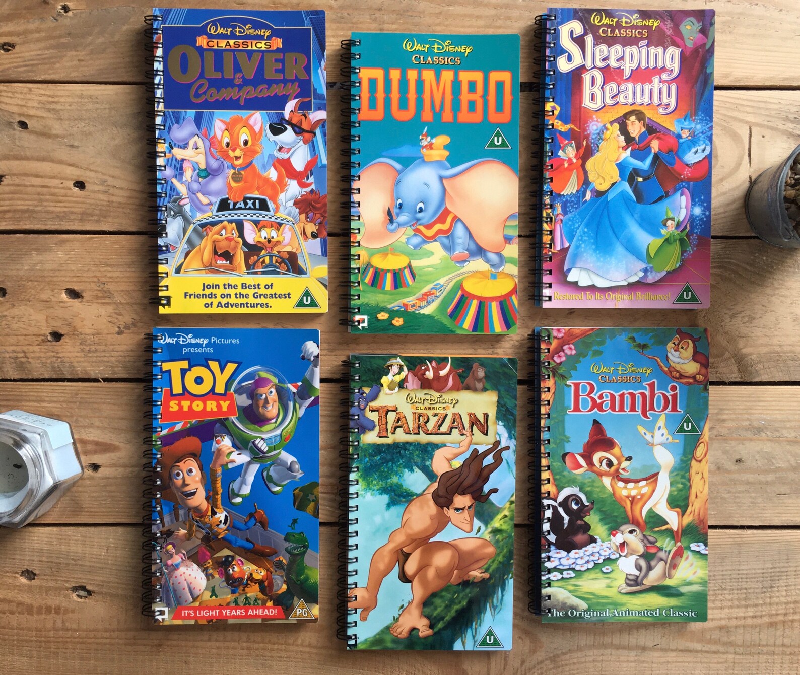 Recycled/upcycled Disney VHS Notebook the Lion King - Etsy UK