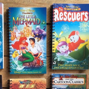 Recycled/upcycled Disney VHS Notebook the Lion King - Etsy