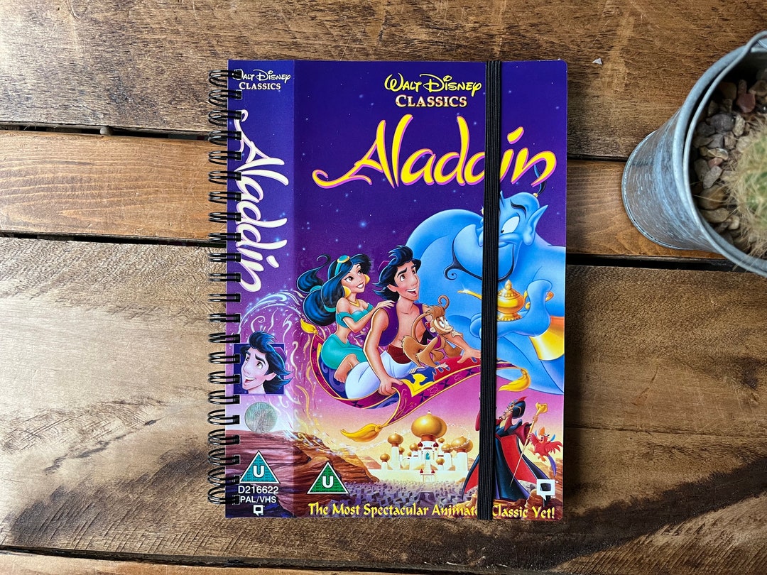 Recycled/upcycled Retro Disney VHS Cover Notebook Disneys - Etsy