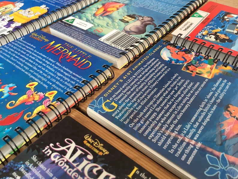 Recycled/upcycled Disney VHS Notebook the Lion King - Etsy