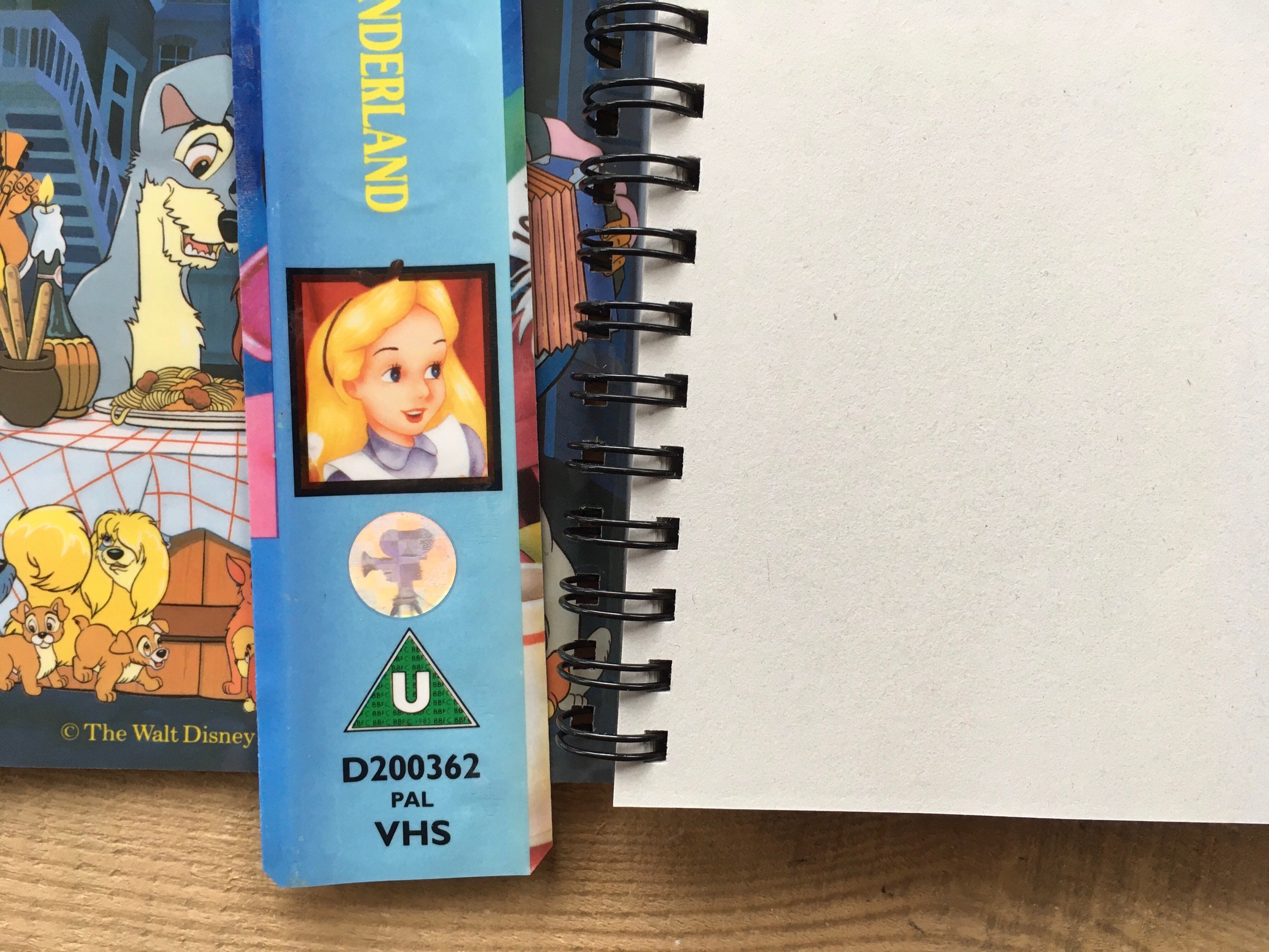 Recycled/upcycled Disney VHS Notebook the Lion King | Etsy UK