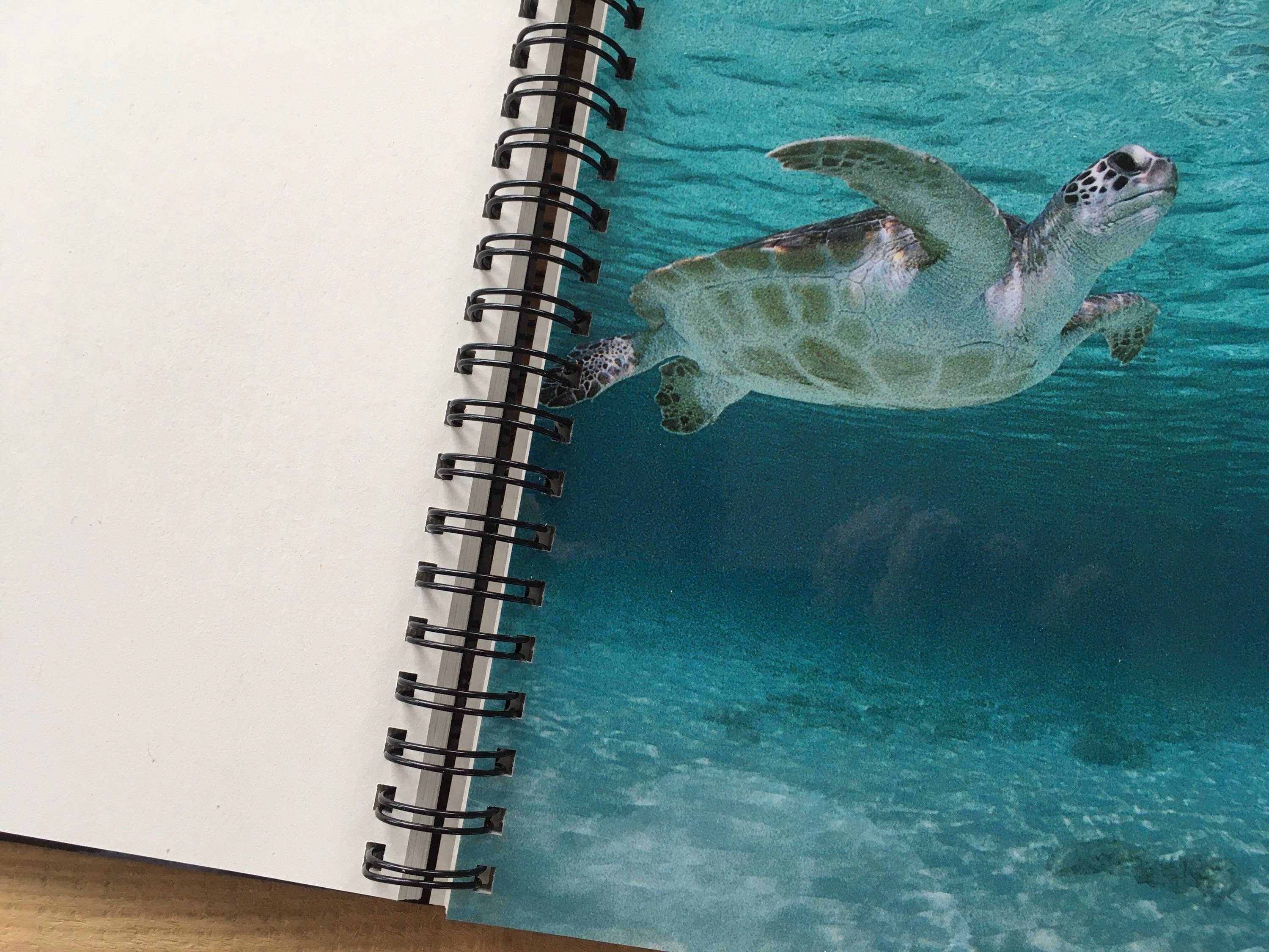 Recycled/upcycled National Geographic Spiral-bound Notebook - Etsy UK