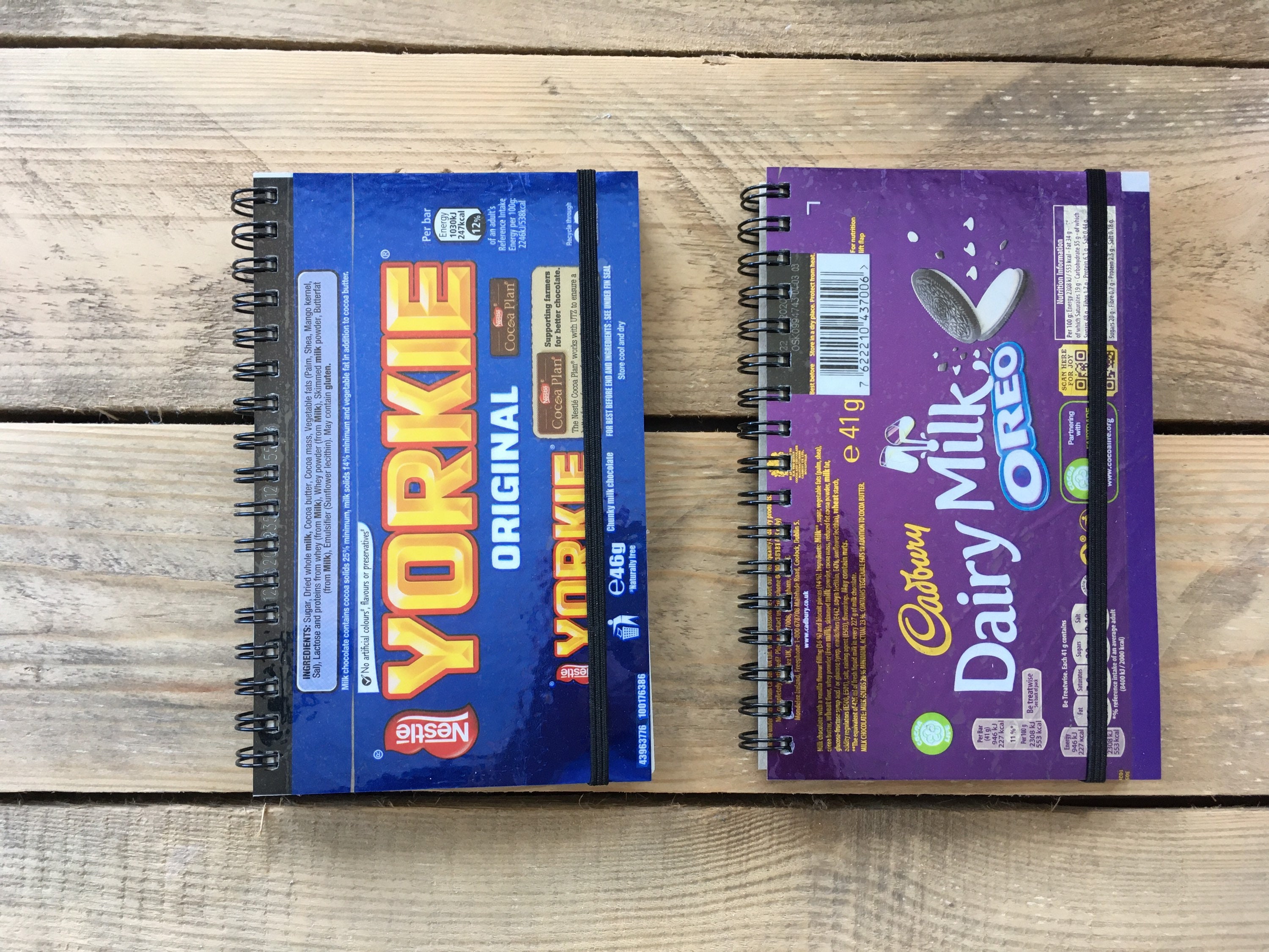 Recycled/upcycled Chocolate Bar Wrapper Notebook Mars - Etsy UK