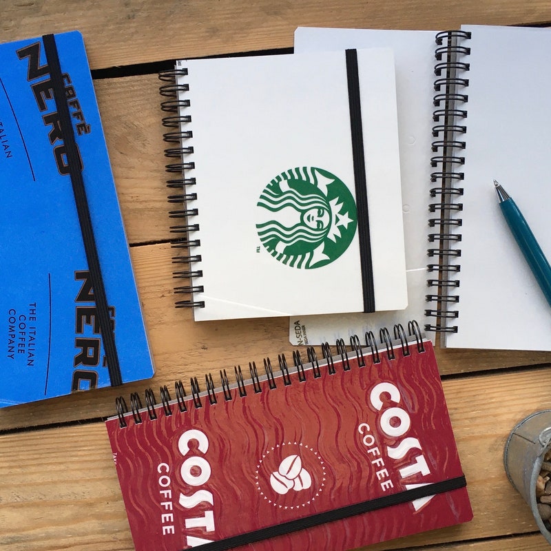 Starbucks Notebook - Etsy
