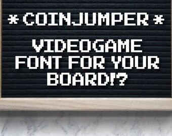 Video Game Letters | Etsy