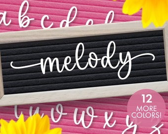 Letterboard Letter Font - Etsy