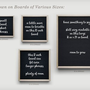 Cursive Letterboard Letters -- Paisley Letterset -- Lowercase ...