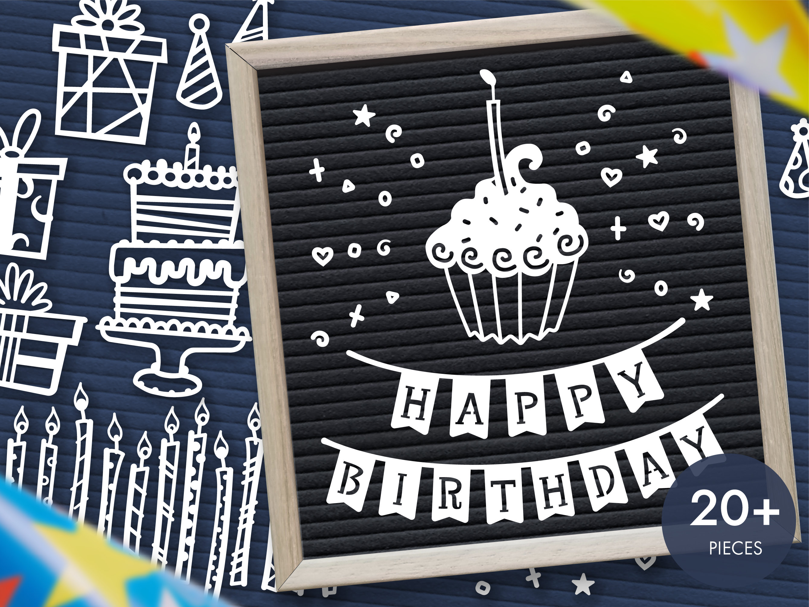 Happy Birthday Letterboard Accessories for a Birthday - Etsy