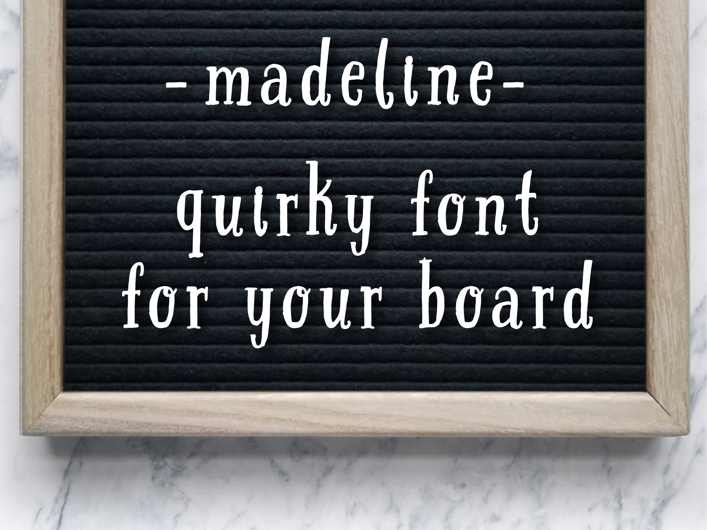 Letterboard Letters -- Madeline Letterset -- Lowercase Handwritten ...