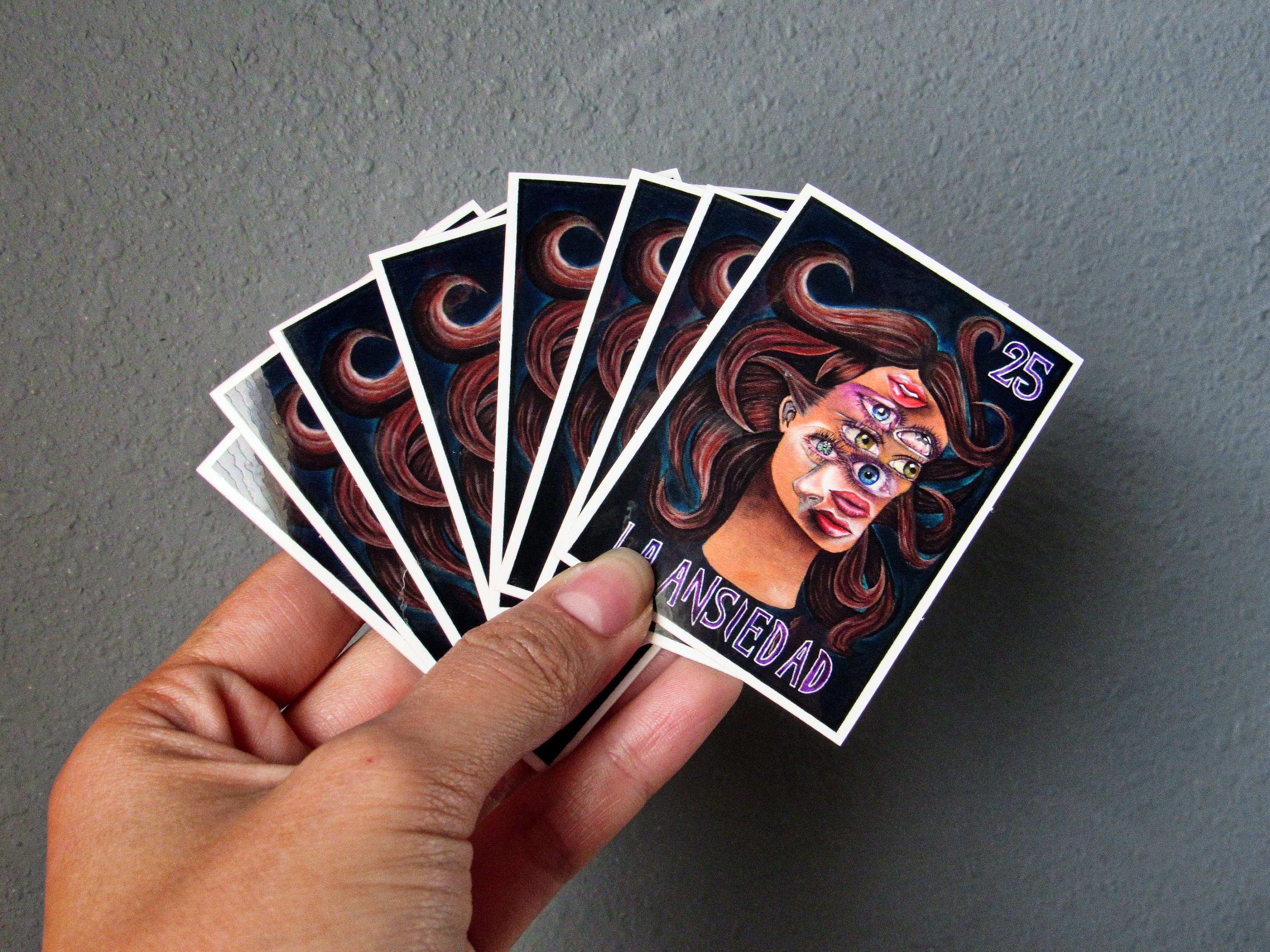 La Ansiedad STICKERS - Etsy