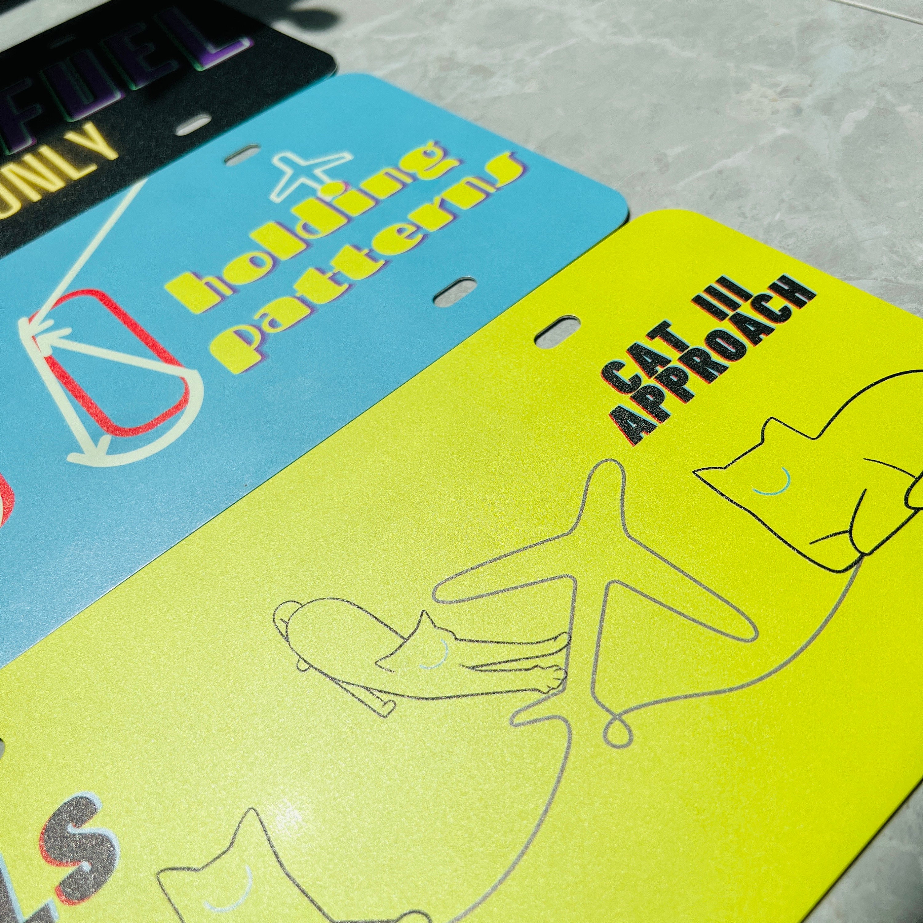 License Plate | Aviation Gift | Custom Car License Plate | Garage ...