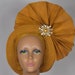 Side Fan Autogele/ Ready to Wear Autogele / Pre-tied Gele/ African Head ...