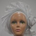 Fan Autogele With a Side Bow/ Ready to Wear Autogele/ Pre-tied Headwrap ...
