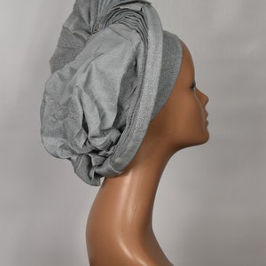 Side Fan Autogele/ Ready to Wear Autogele / Pre-tied Gele/ African Head ...
