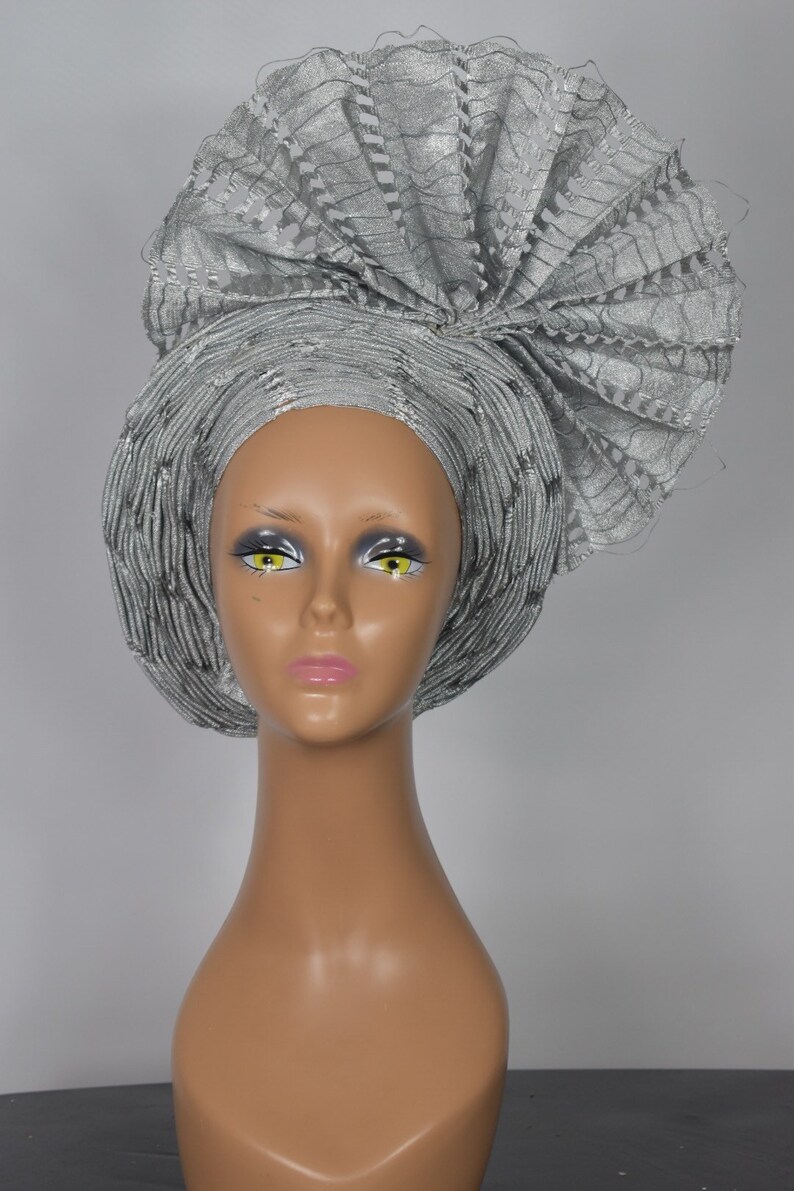 Side Fan Autogele/ Ready to Wear Autogele / Pre-tied Gele/ - Etsy