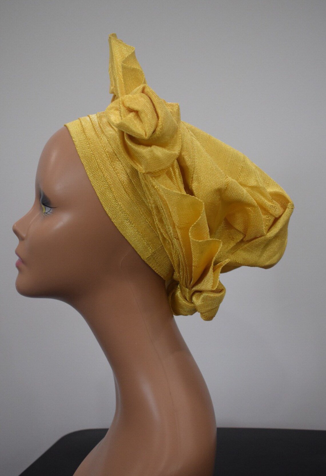 Fan Autogele / Ready to Wear Autogele / Pre-tied Gele / Aso Oke ...