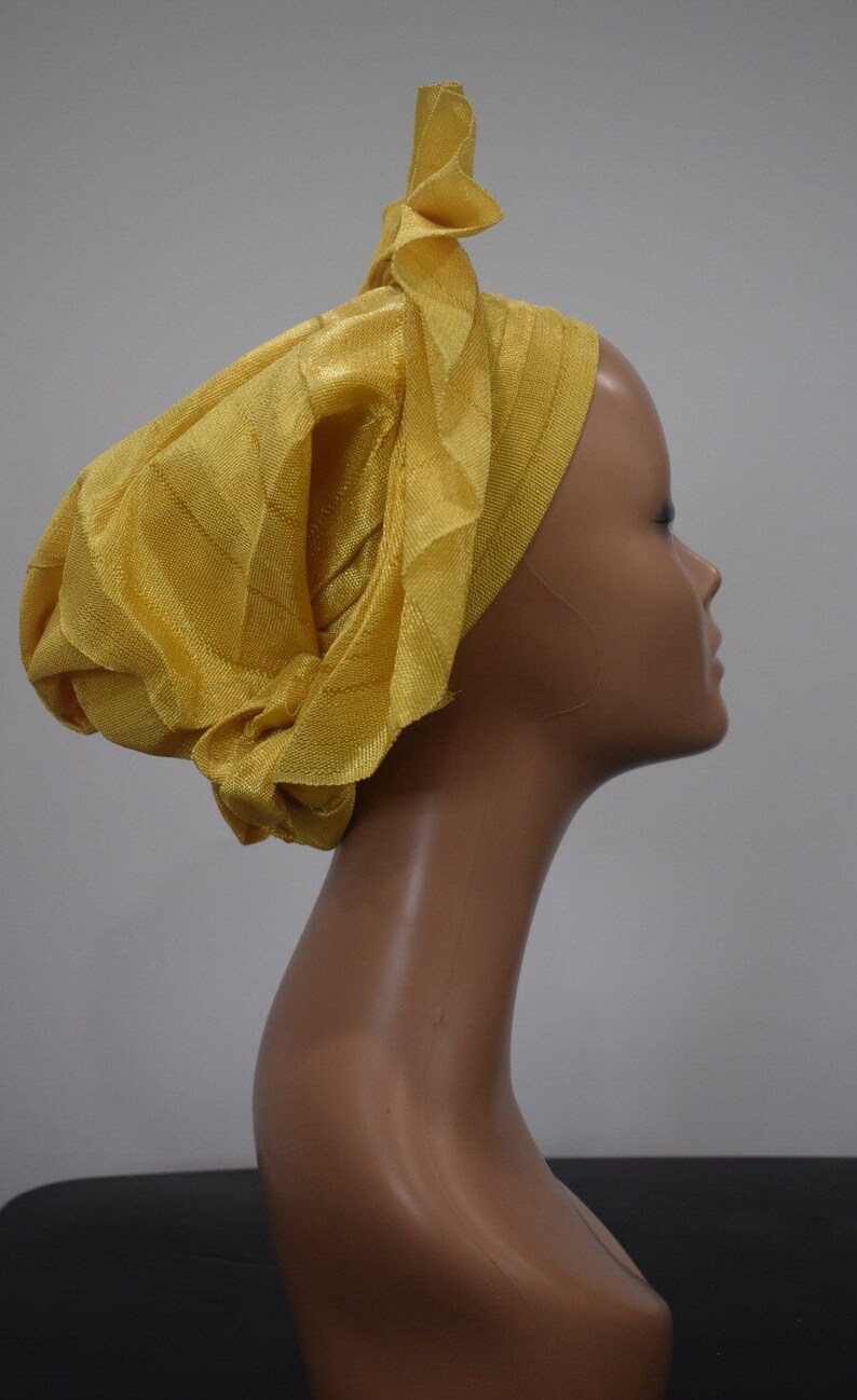 Fan Autogele / Ready to Wear Autogele / Pre-tied Gele / Aso Oke ...