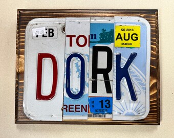 Bingo License Plate Sign | Etsy