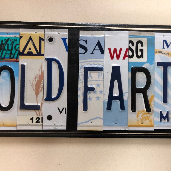 Old Fart Signs - Etsy