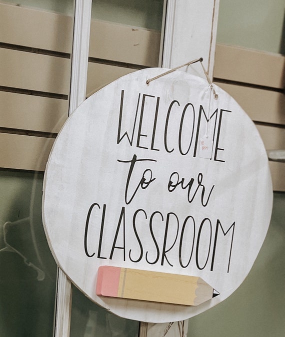 Classroom Door Hanger - Etsy