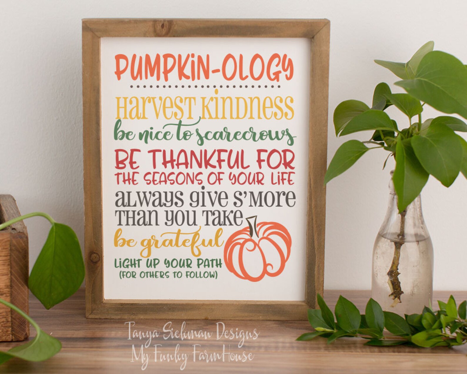 Pumpkin-ology Instant Download/printable Wall Art - Etsy