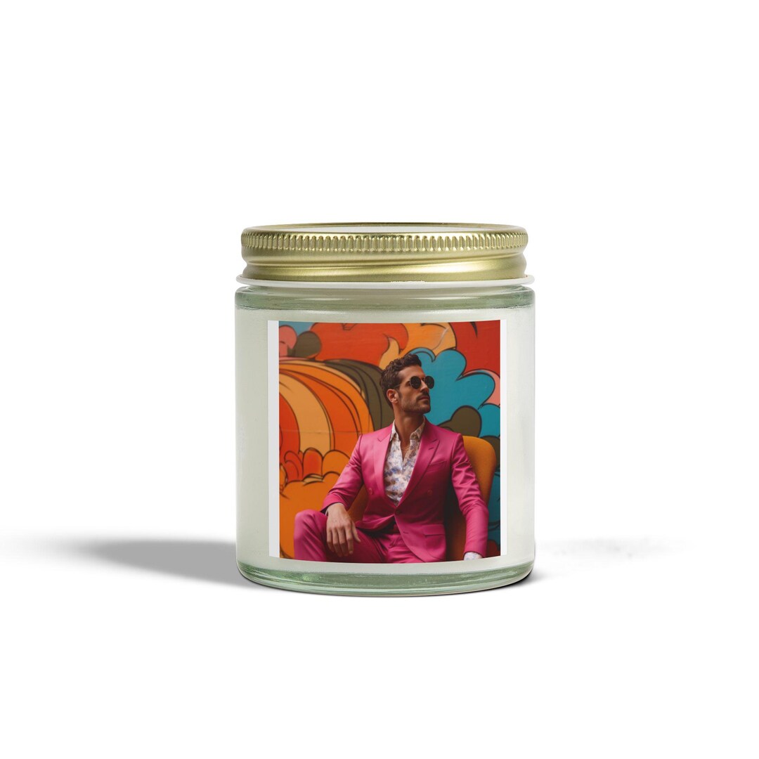 Hot Guy 1 Scented Candles, Coconut Apricot Wax 4oz, 9oz - Etsy