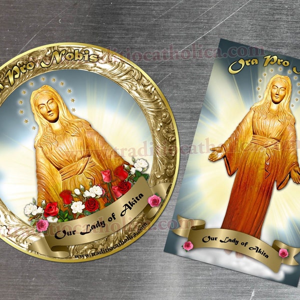 Our Lady of Akita - Etsy