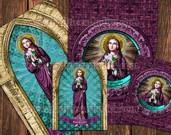 St Serafina Prints - Etsy