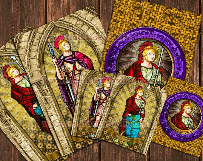 Saint Longinus Prints. Ready to Frame. - Etsy