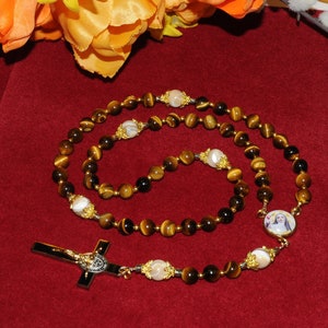 Saint Teresa of Avila Royal Limited Edition Precious Holy Rosary With ...