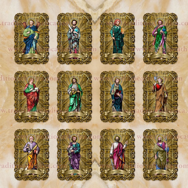 Set of Twelve - Etsy