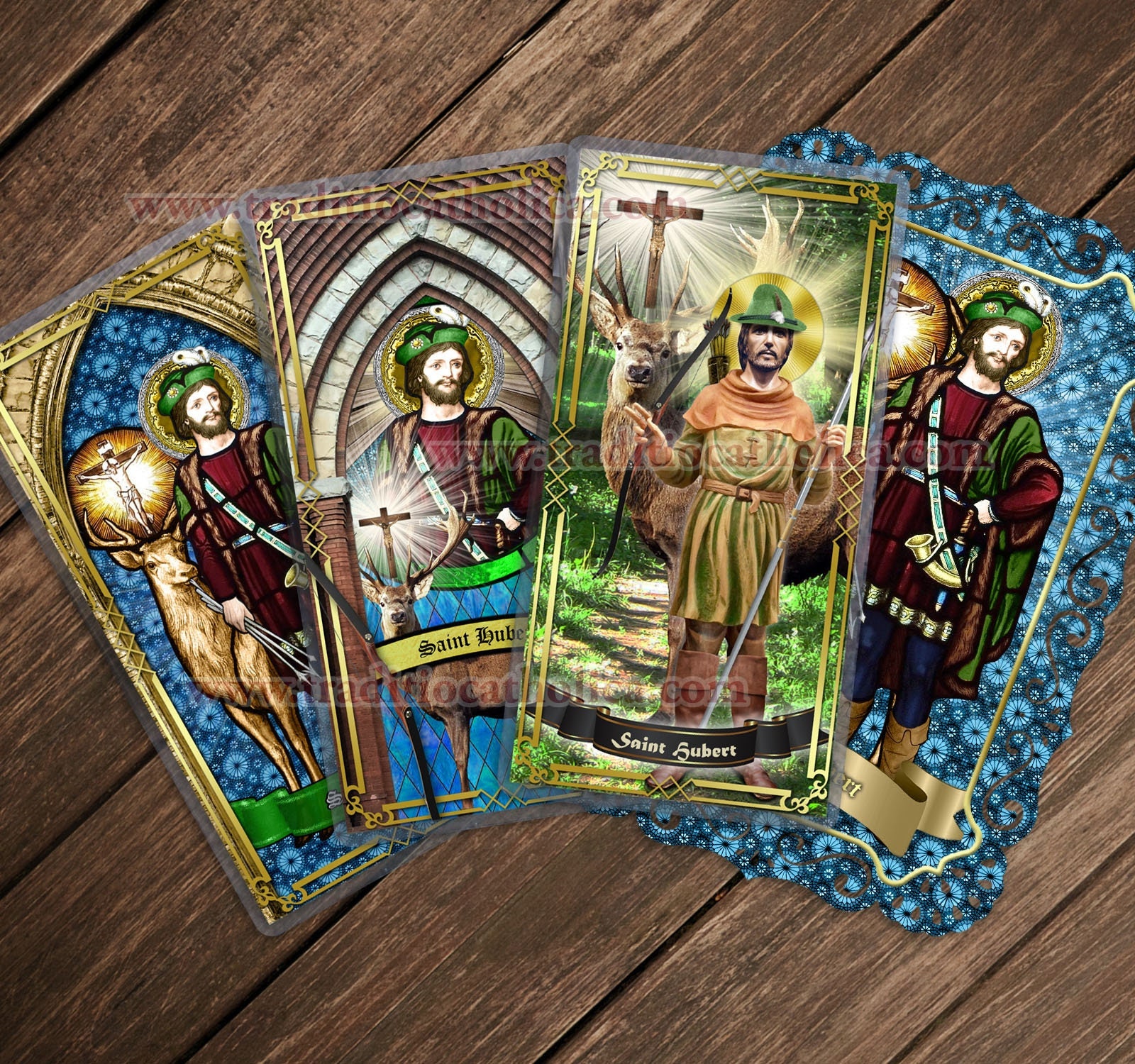 Saint Hubert Patron of Hunters and Hunting Laminated Prayer - Etsy