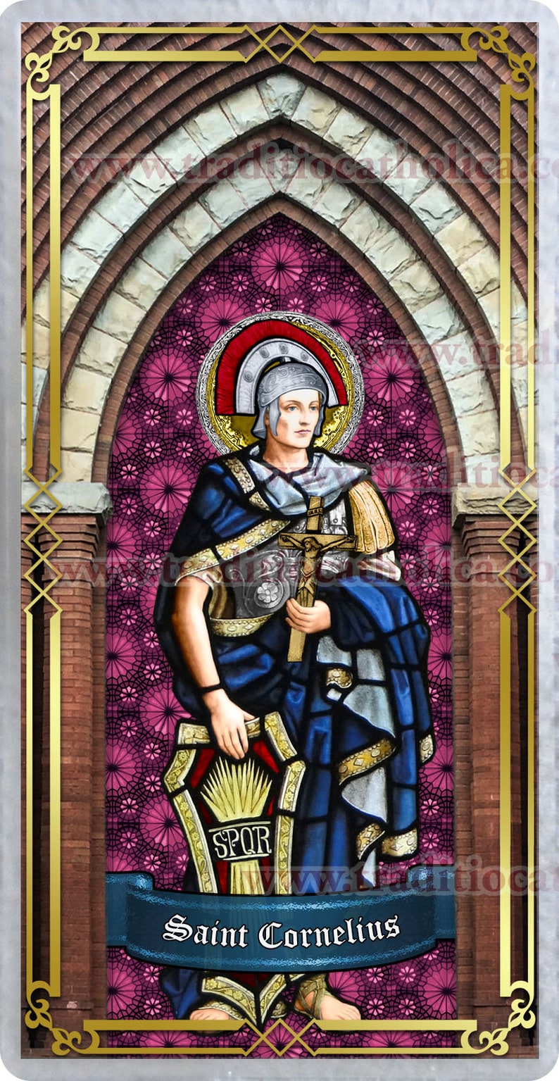 Saint St. Cornelius the Centurion patron of soldiers and | Etsy
