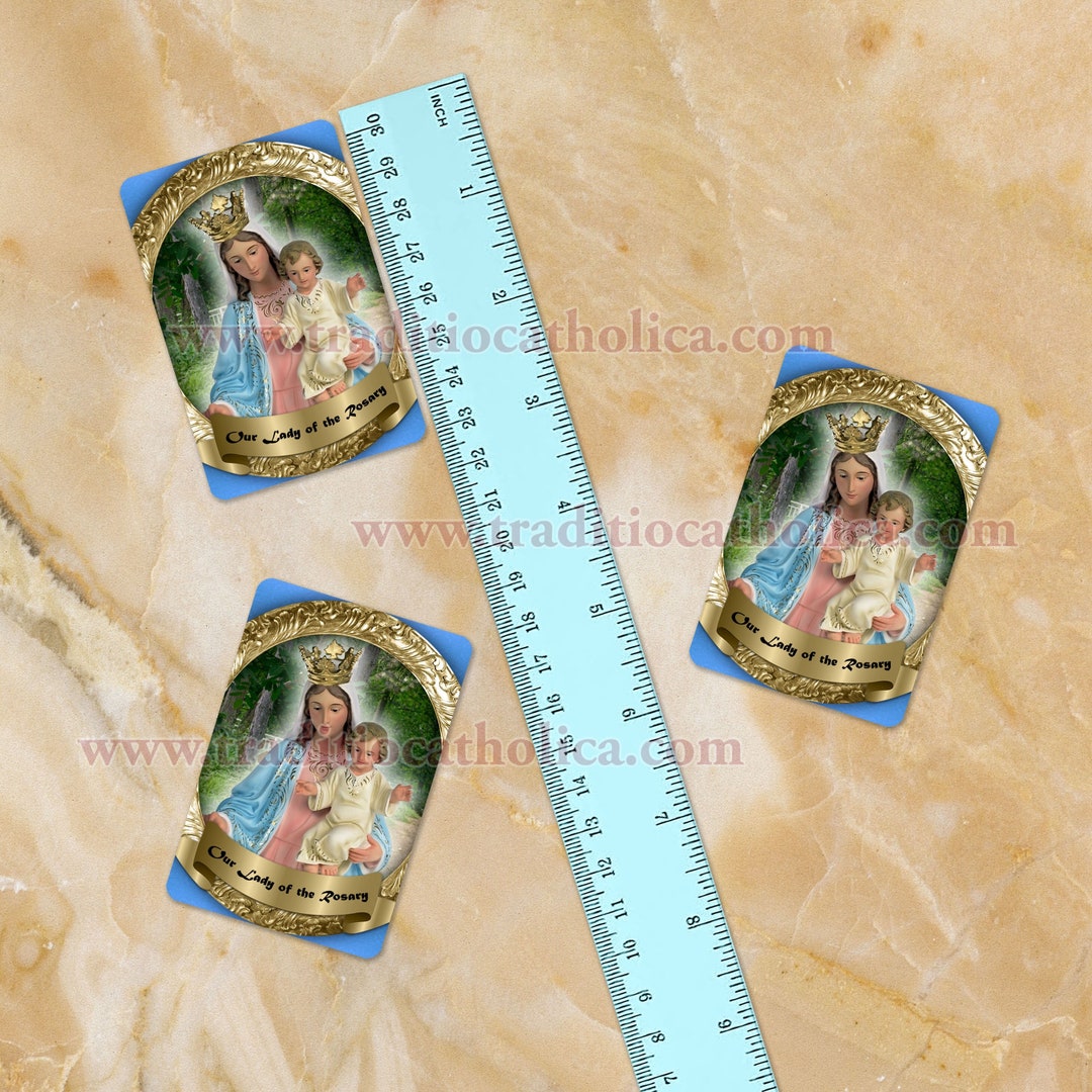 Our Lady of the Rosary Collectible Waterproof Vinyl Sticker. Our Lady ...