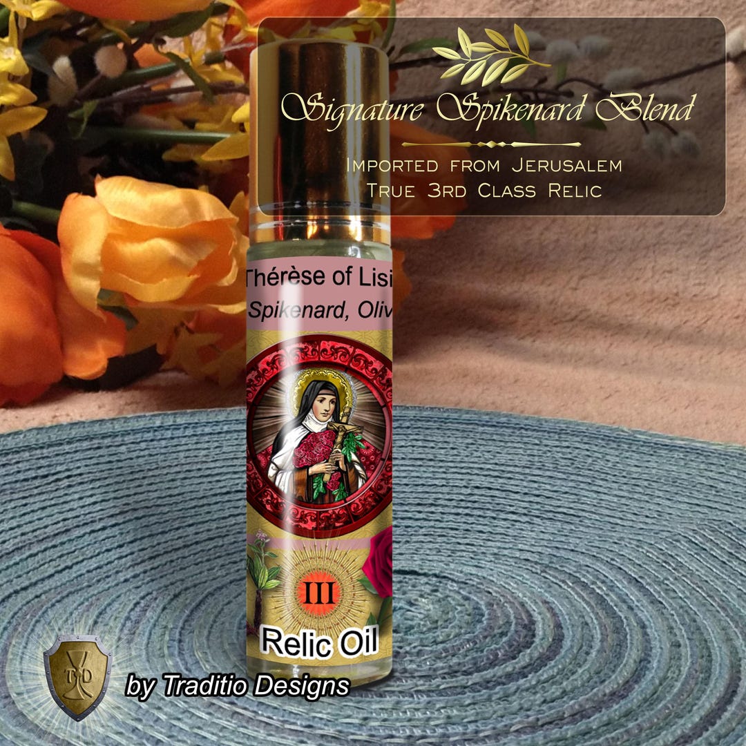 St. Thérèse of Lisieux Relic Anointing Oil | Tuberculosis, HIV ...