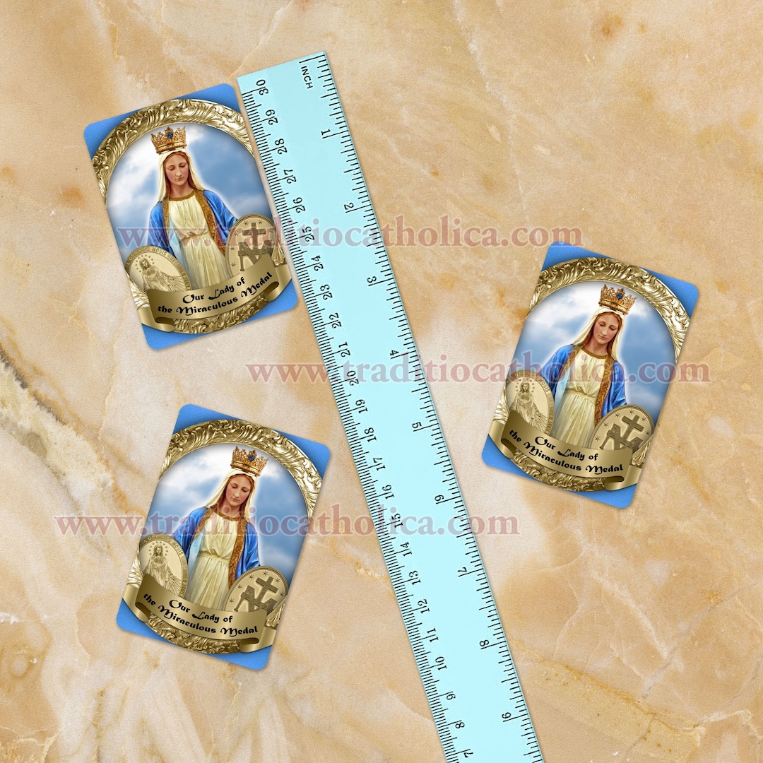 Our Lady of the Miraculous Medal Collectible Waterproof Vinyl Sticker ...