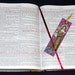 Saint St Clare of Assisi Laminated CLEAR See-through and Quote Catholic ...