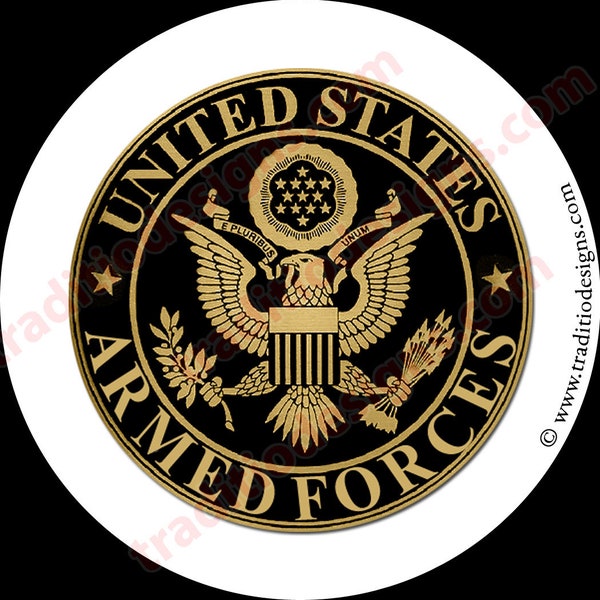 Armed Forces Decal - Etsy