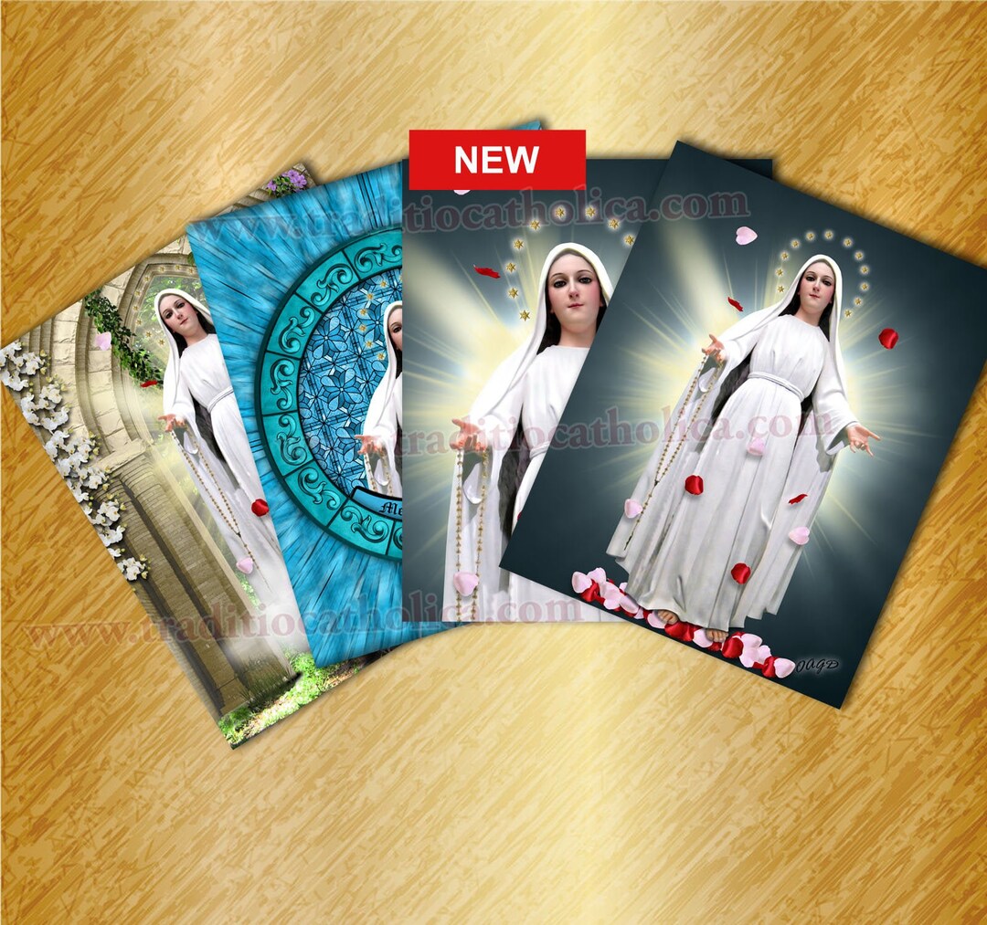 Our Lady Mediatrix of All Grace, Lipa Philippines Statue Prints Size ...