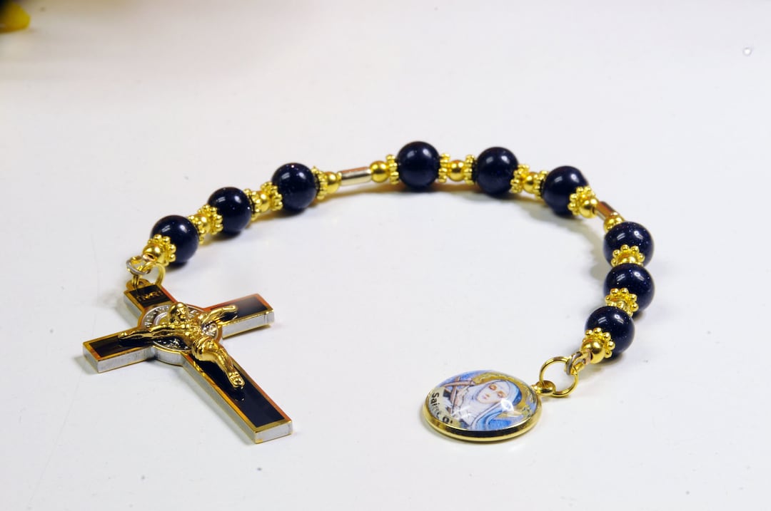 St Rita Majestic Limited Edition Precious Chaplet With 18K Gold Plating ...