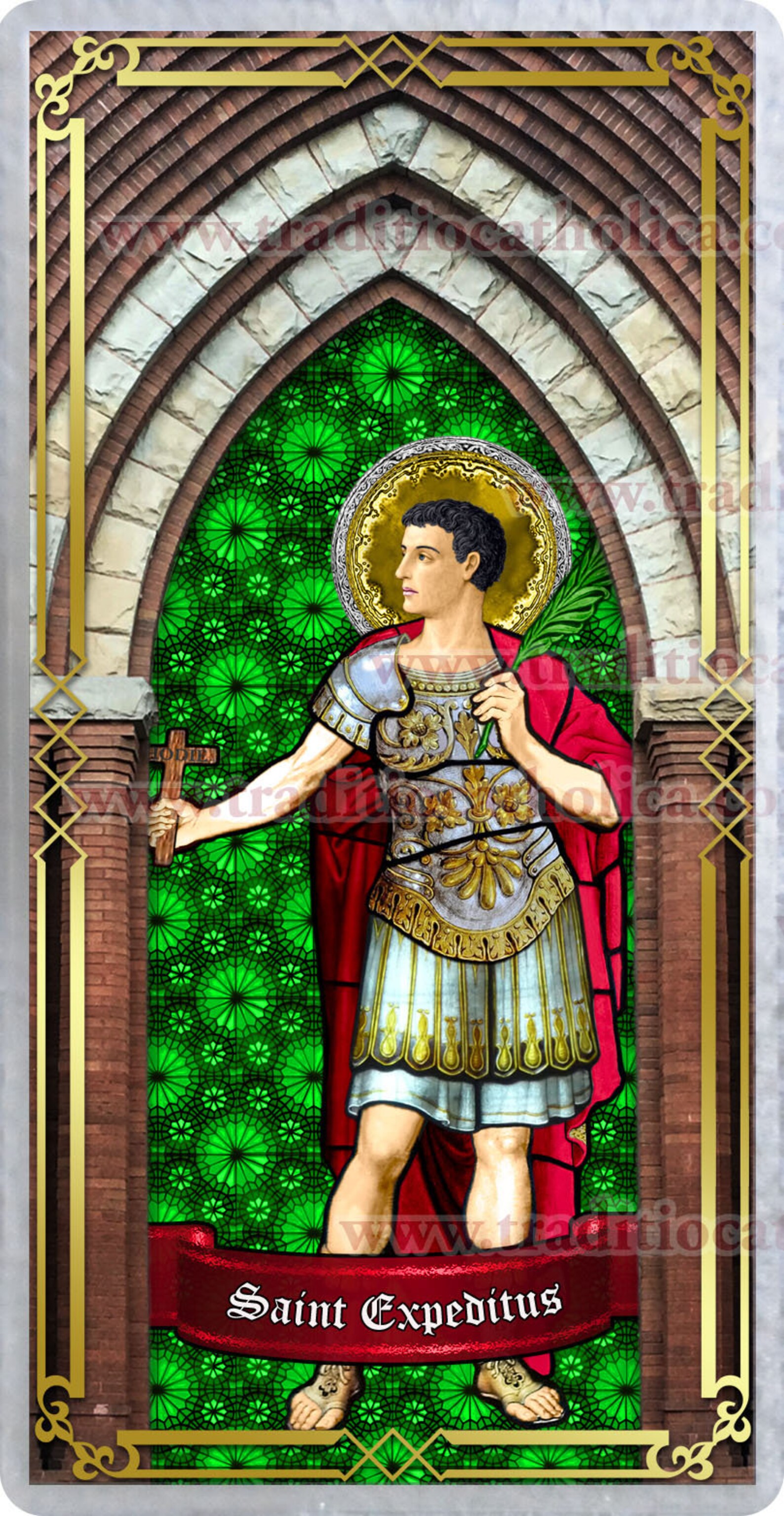 Saint Expeditus patron of emergencies and fast solutions | Etsy