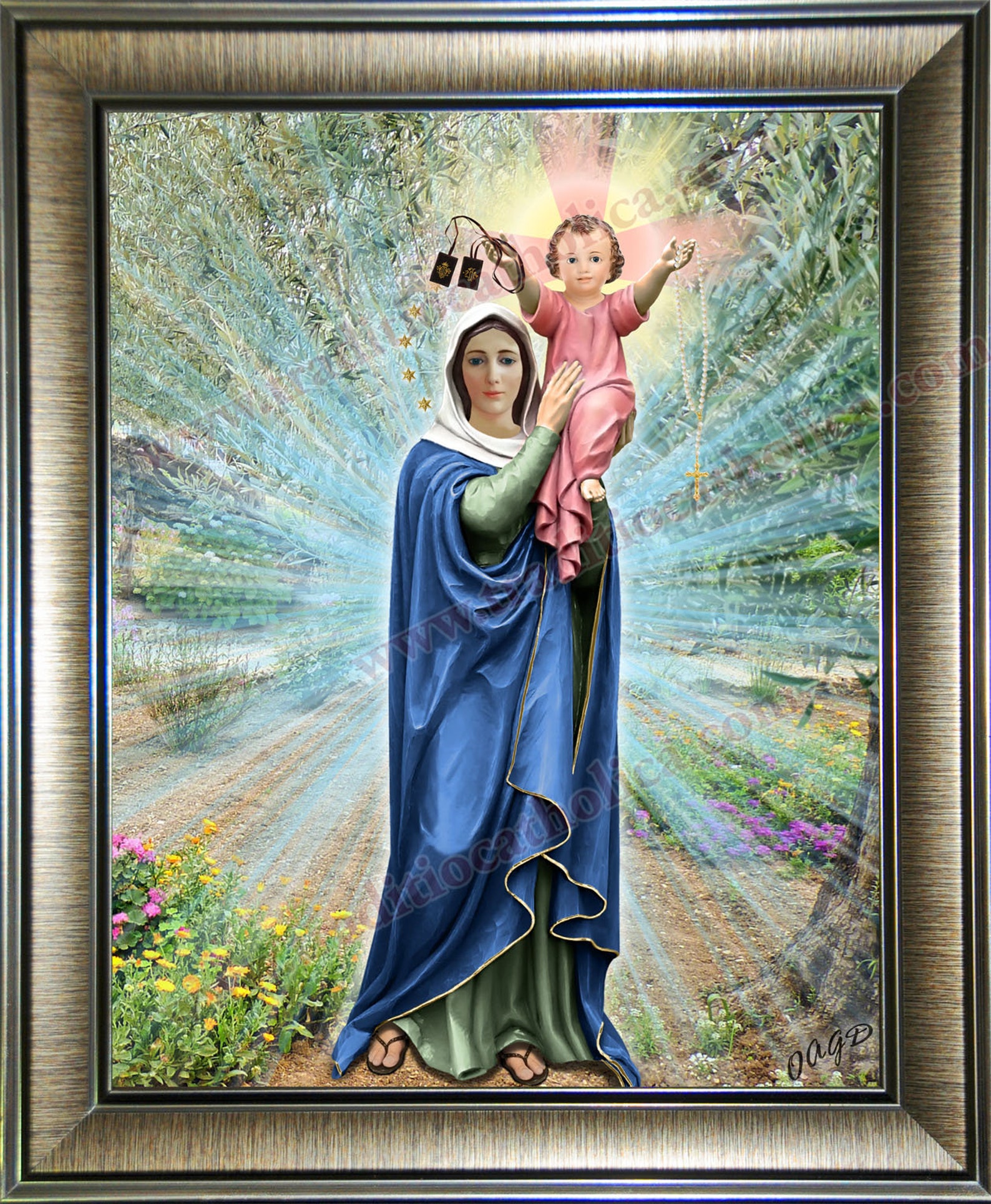 Our Lady Mother of Our Savior 8x10 Prints Framed or Ready to - Etsy UK