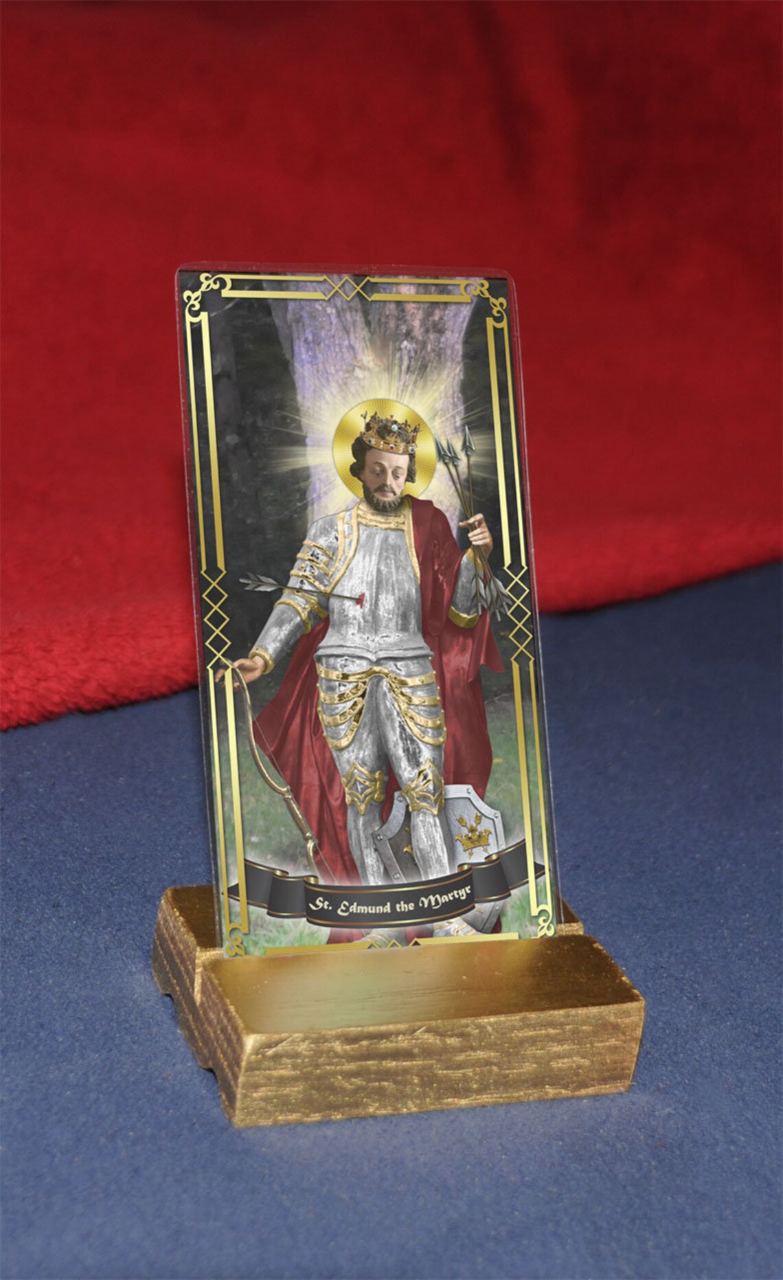 Saint Edmund the Martyr, Patron Saint of Pandemics and England ...